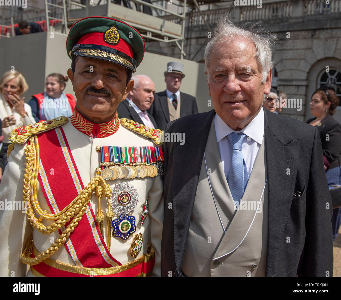 Lieutenant general ahmed bin harith al nabhani hi-res stock photography ...