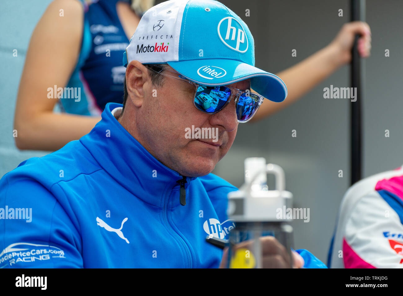Mark blundell race driver hi-res stock photography and images - Alamy