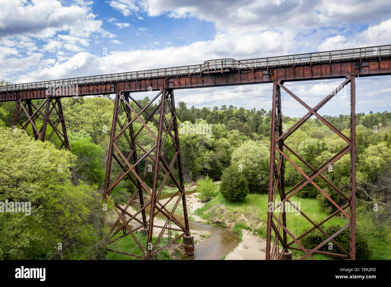 multi-use recreational Cowboy Trail in northern Nebraska - a long ...