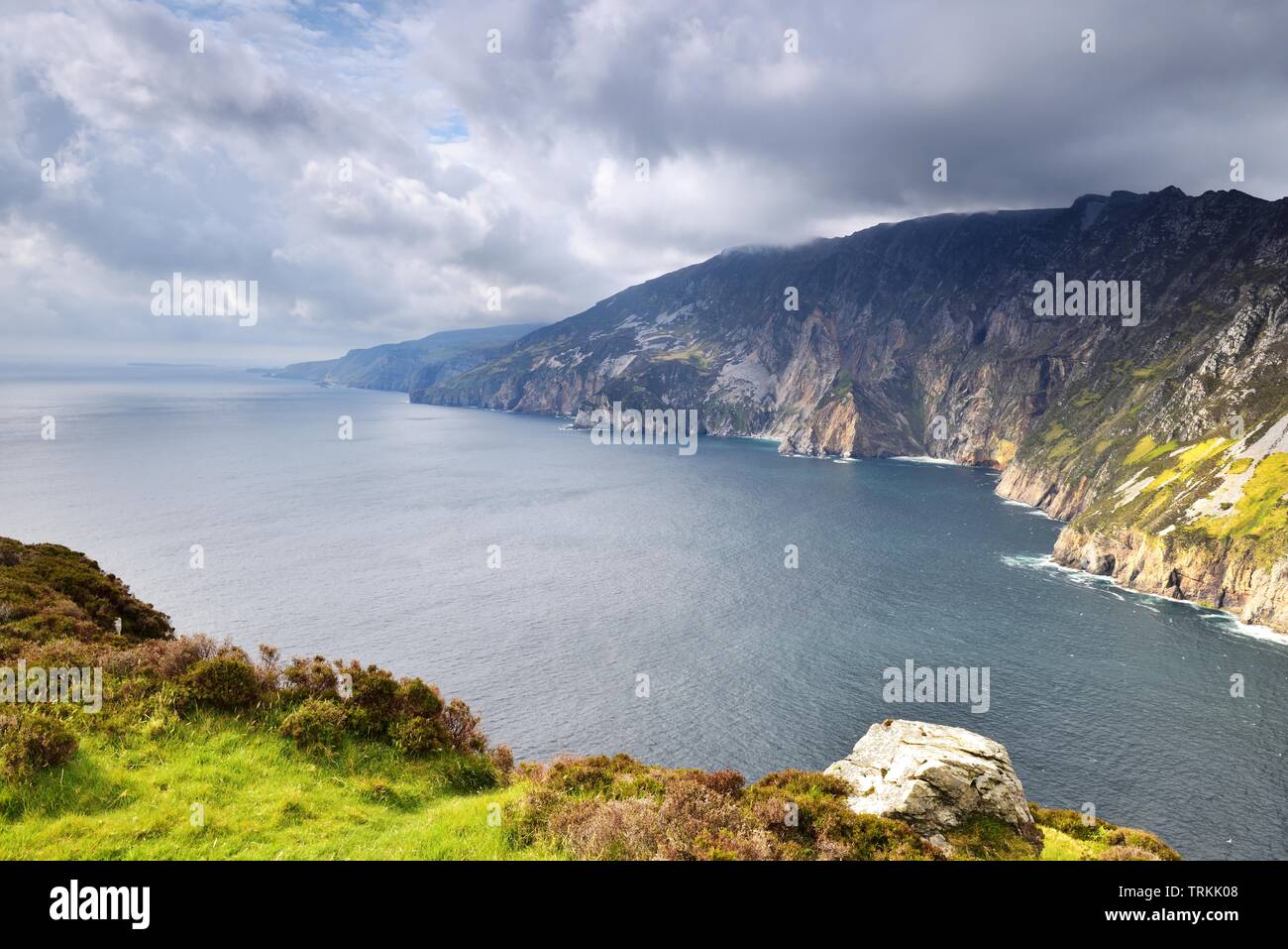 Slieve League cliffs of County Donegal, Ireland Stock Photo - Alamy