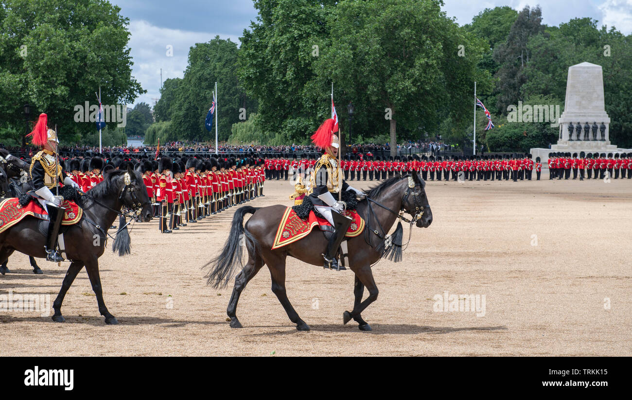 Horse Guards Parade, London, UK. 8th June 2019. Soldiers of the 1st ...
