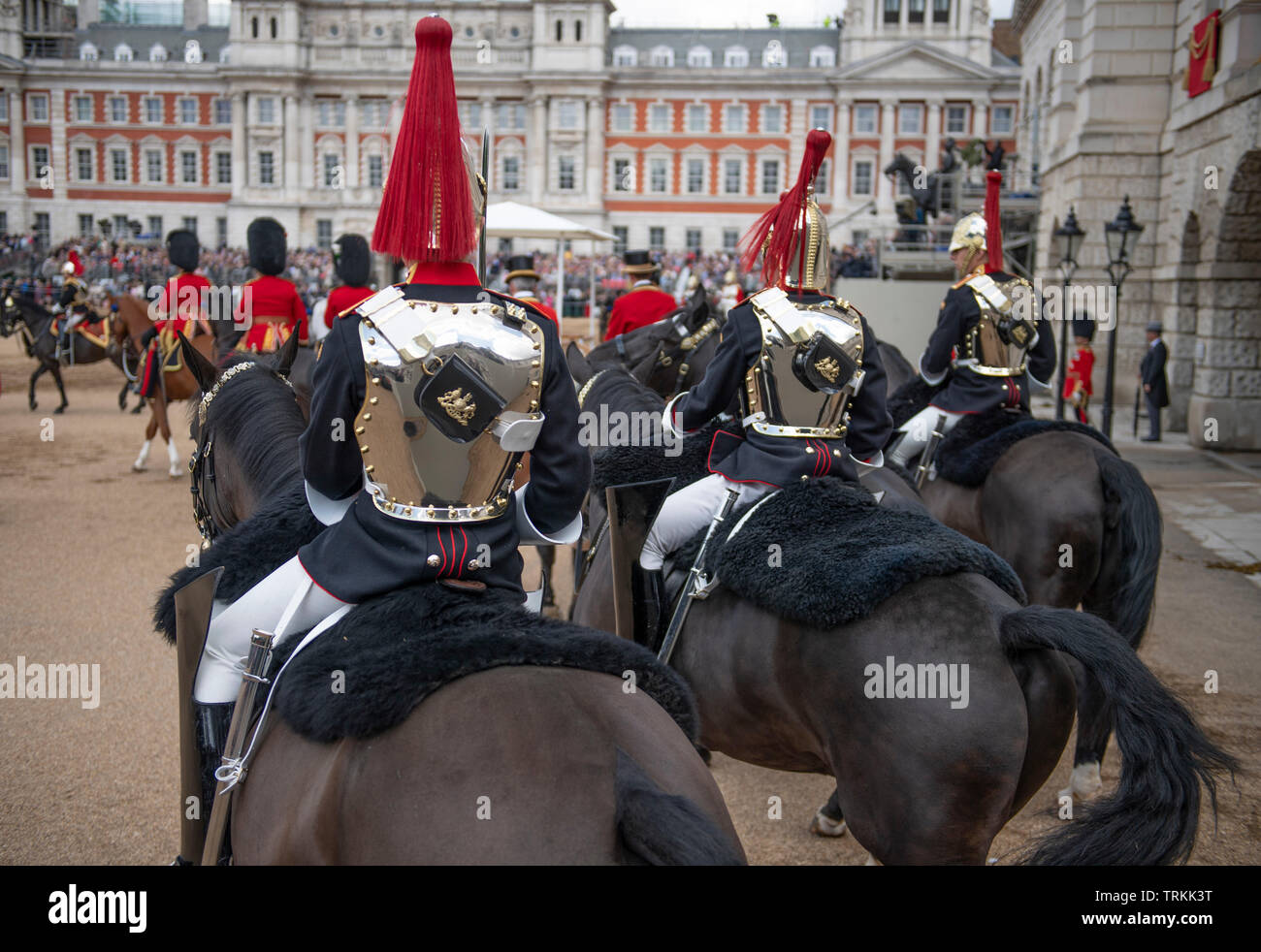 Horse Guards Parade, London, UK. 8th June 2019. Soldiers of the 1st ...