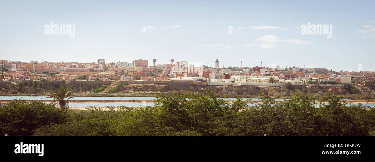 Panorama of Laayoune. Laayoune, Western Sahara, Morocco Stock Photo - Alamy