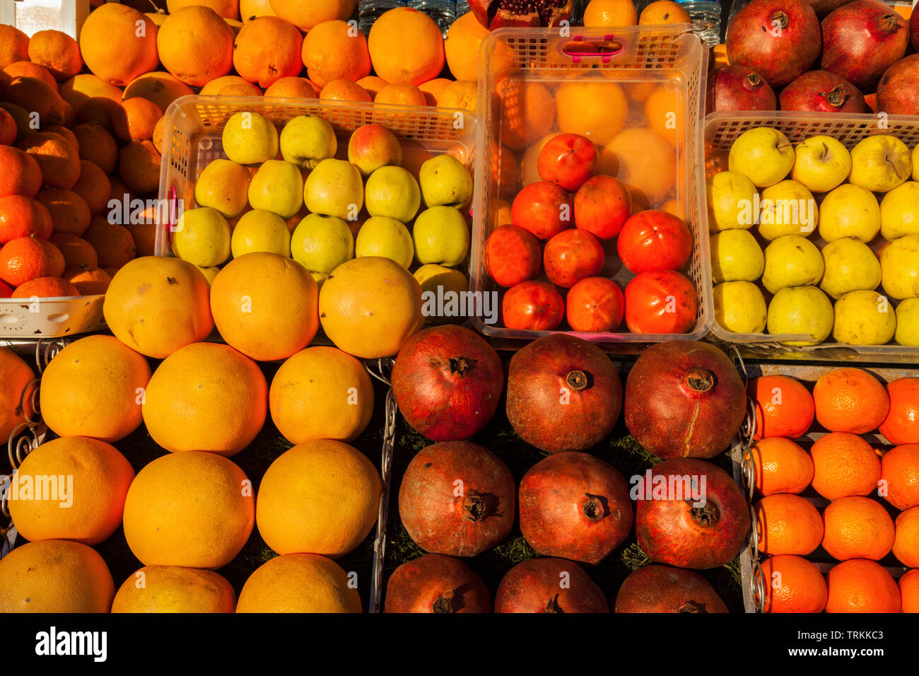 Juice stall in Marrakesh. Marrakesh, Marrakesh-Safi, Morocco Stock ...