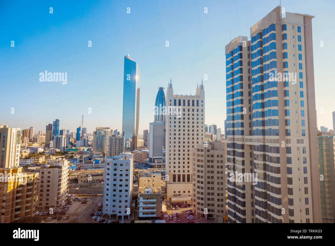 Architecture of Kuwait City. Kuwait City, Kuwait Stock Photo - Alamy