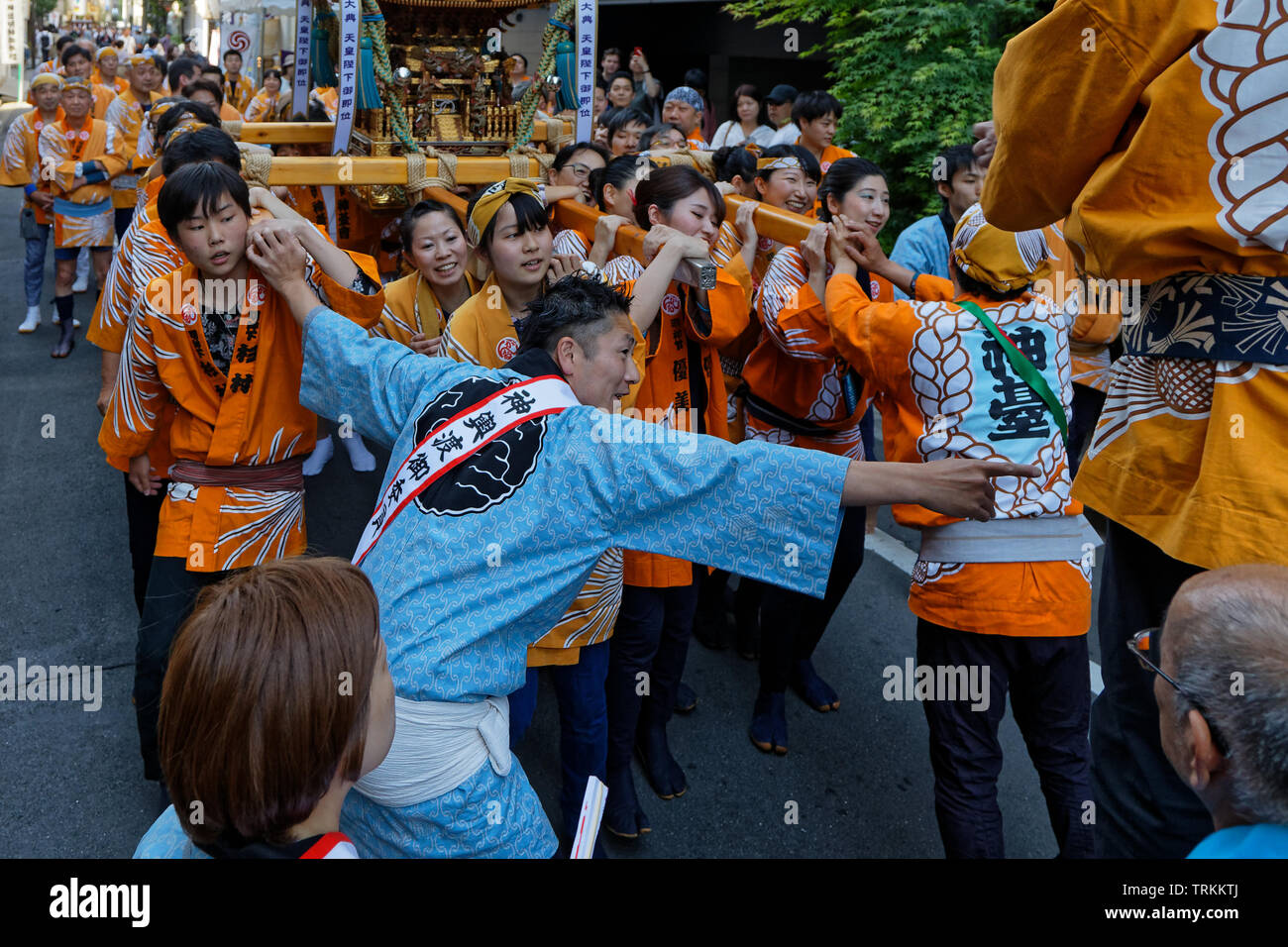 TOKYO, JAPAN, May 11, 2019 : Kanda Matsuri (or Kanda Festival) is one ...