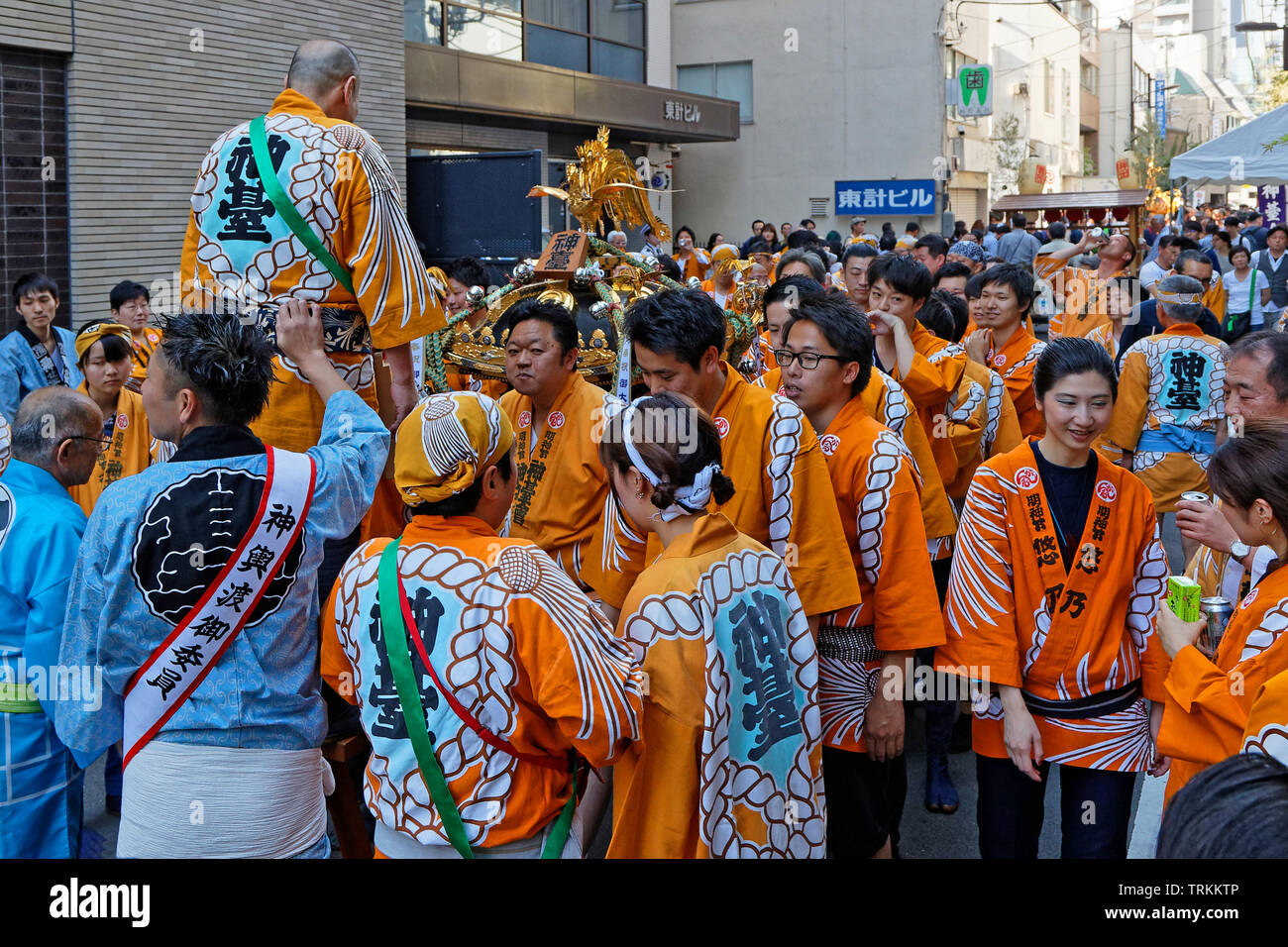 TOKYO, JAPAN, May 11, 2019 : Kanda Matsuri (or Kanda Festival) is one ...