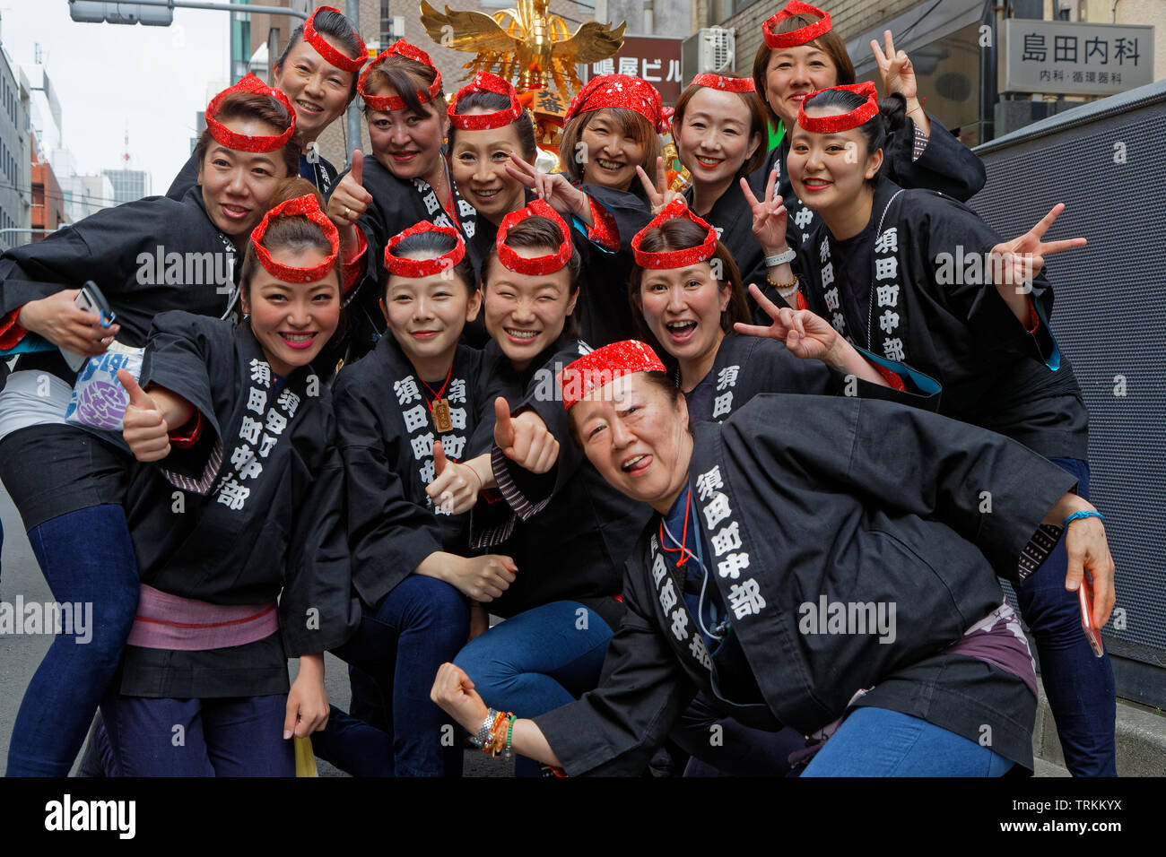 TOKYO, JAPAN, May 12, 2019 : Kanda Matsuri (or Kanda Festival) is one ...