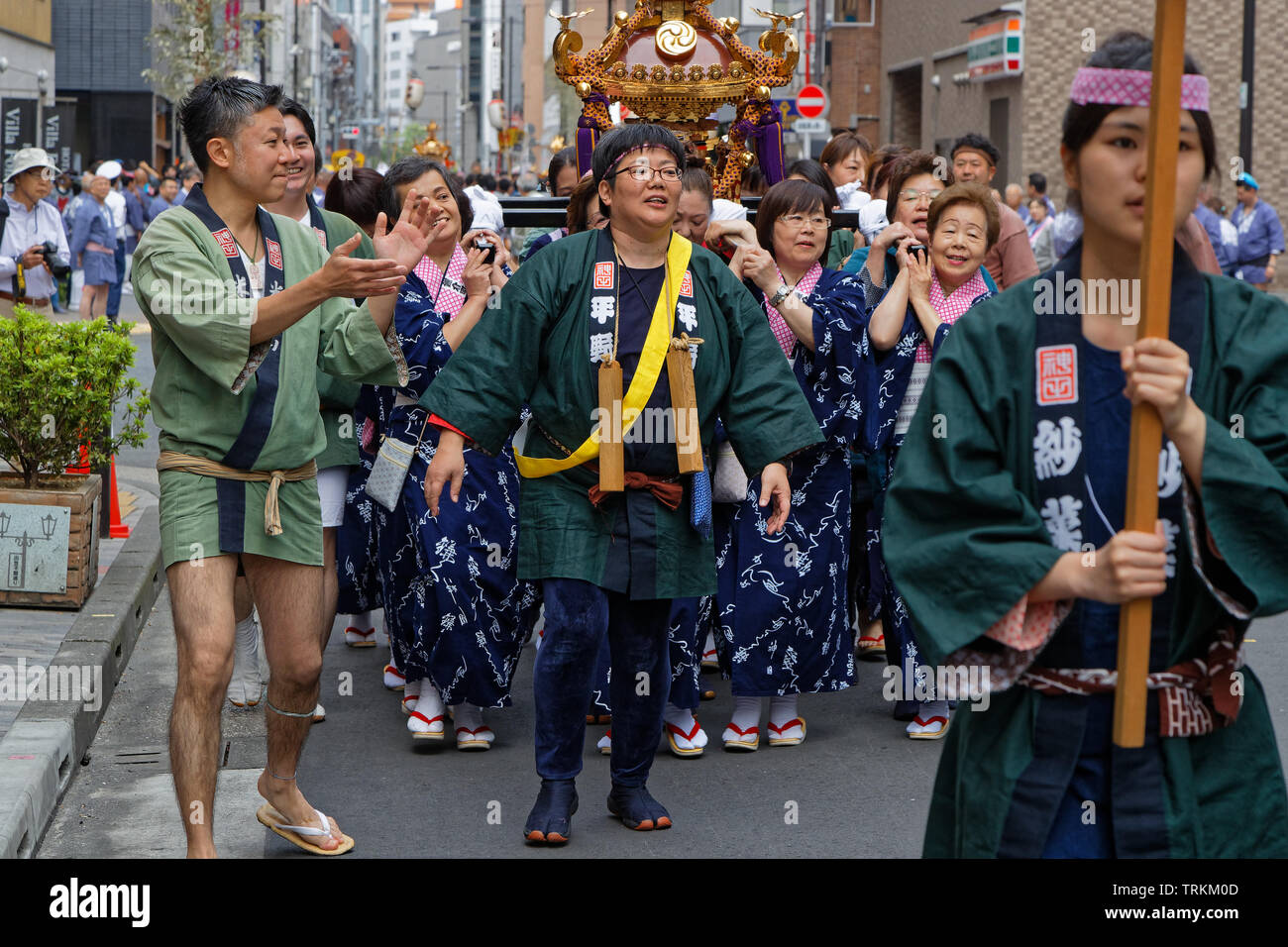 TOKYO, JAPAN, May 12, 2019 : Kanda Matsuri (or Kanda Festival) is one ...