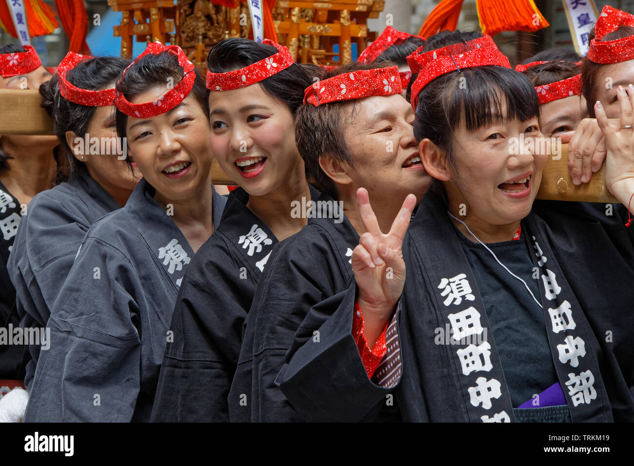 TOKYO, JAPAN, May 12, 2019 : Kanda Matsuri (or Kanda Festival) is one ...