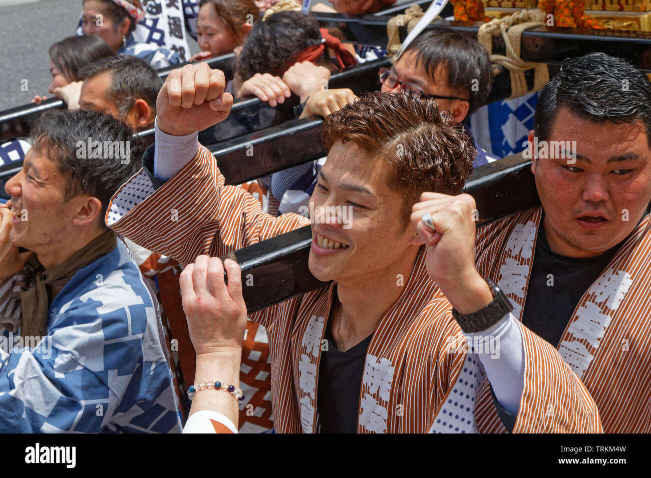 TOKYO, JAPAN, May 12, 2019 : Kanda Matsuri (or Kanda Festival) is one ...
