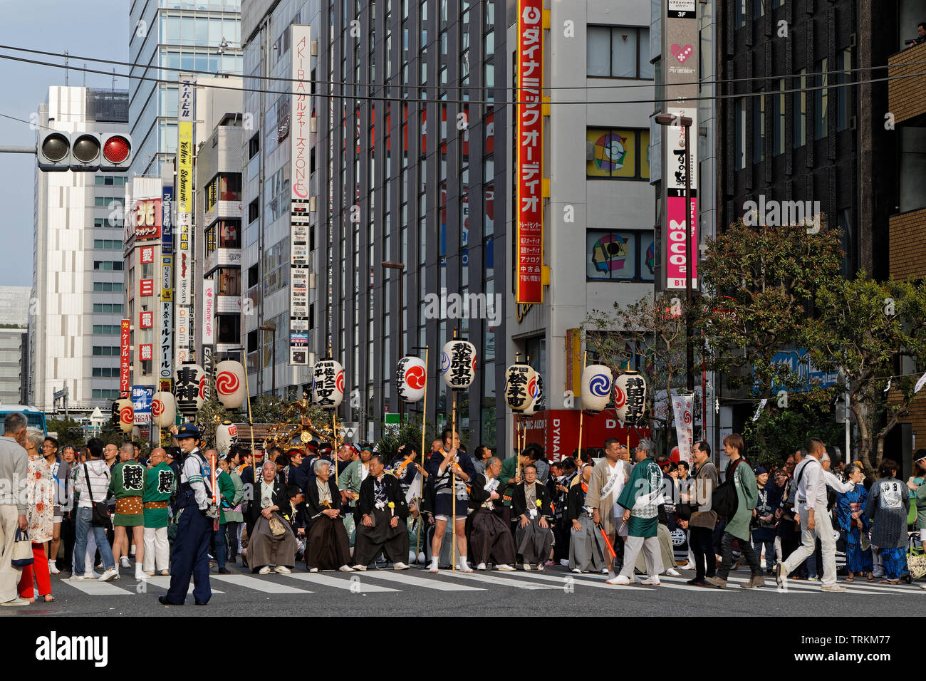 TOKYO, JAPAN, May 12, 2019 : Kanda Matsuri (or Kanda Festival) is one ...