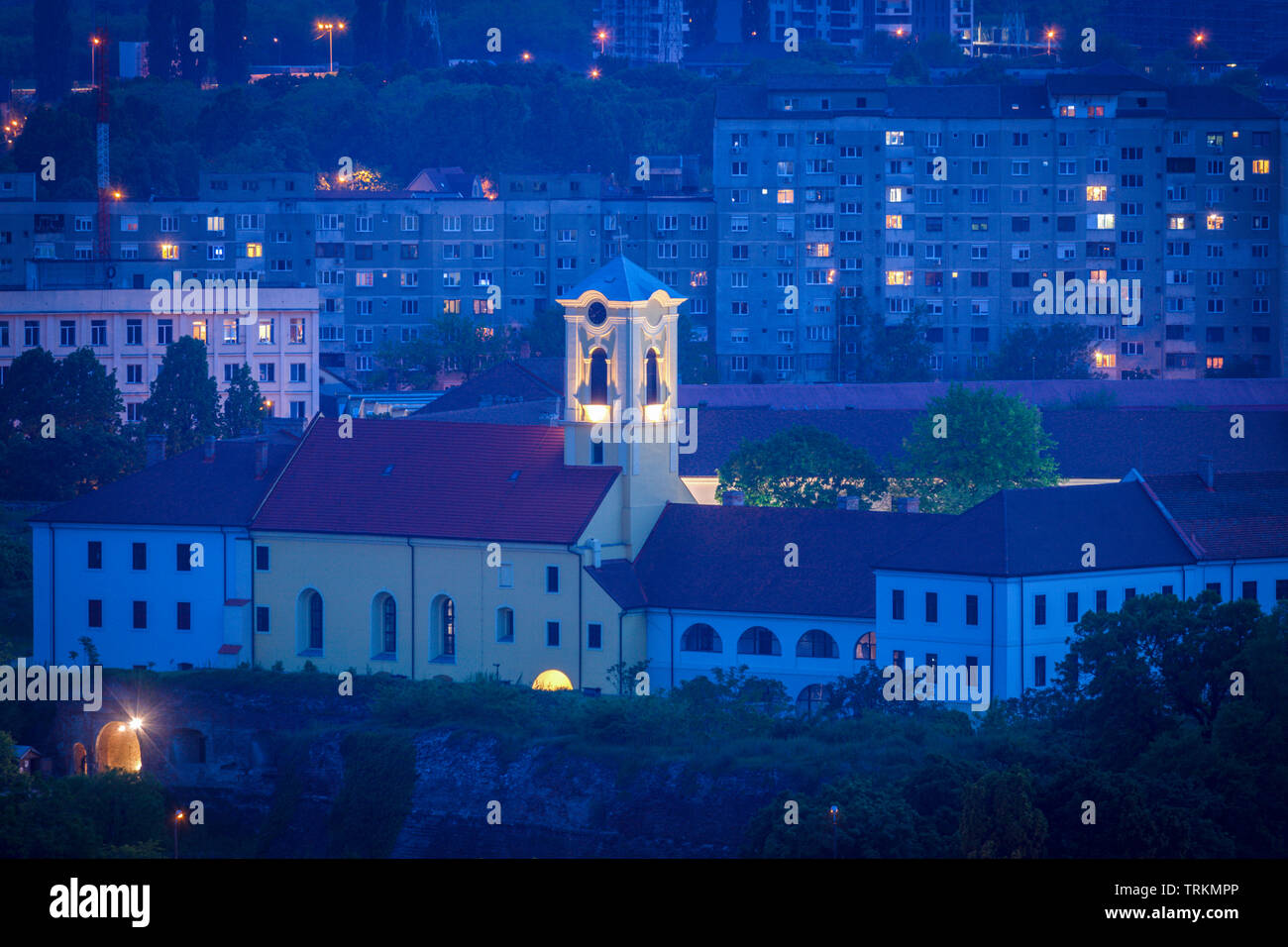 Church in Oradea Citadel. Oradea, Bihor County, Romania Stock Photo - Alamy