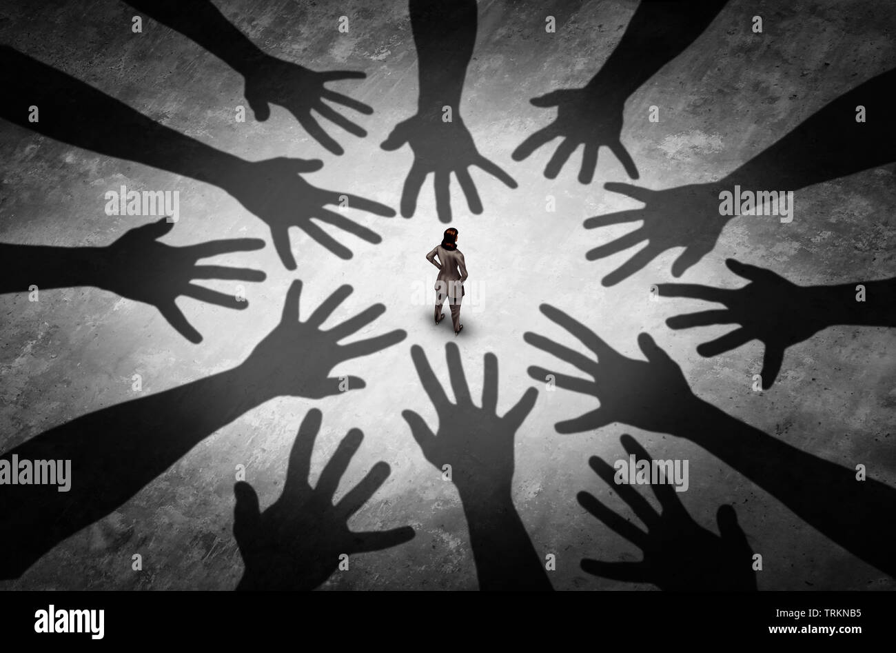 Female depression and concept of guilt as a woman feeling social ...