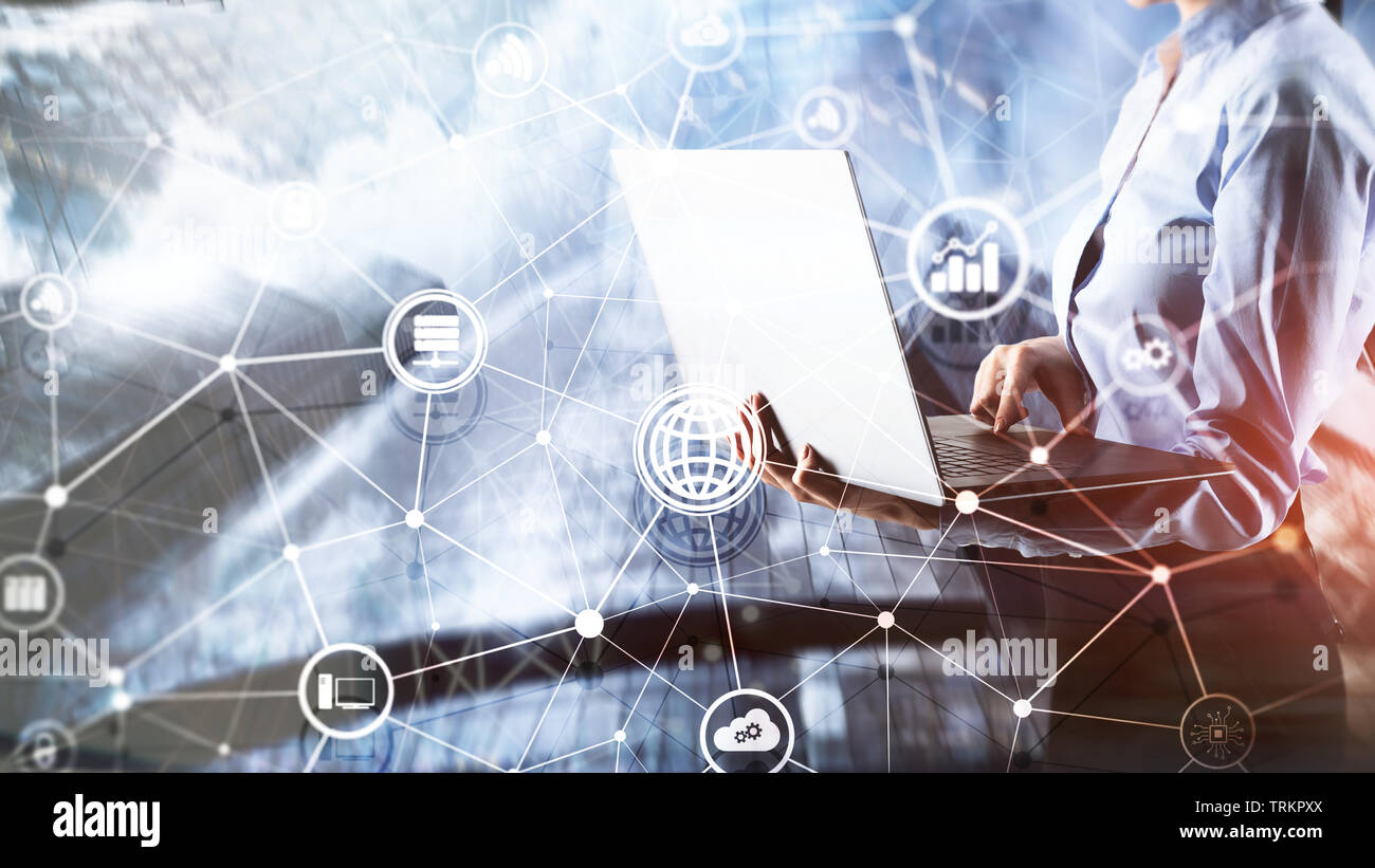 ICT - information and telecommunication technology and IOT - internet ...