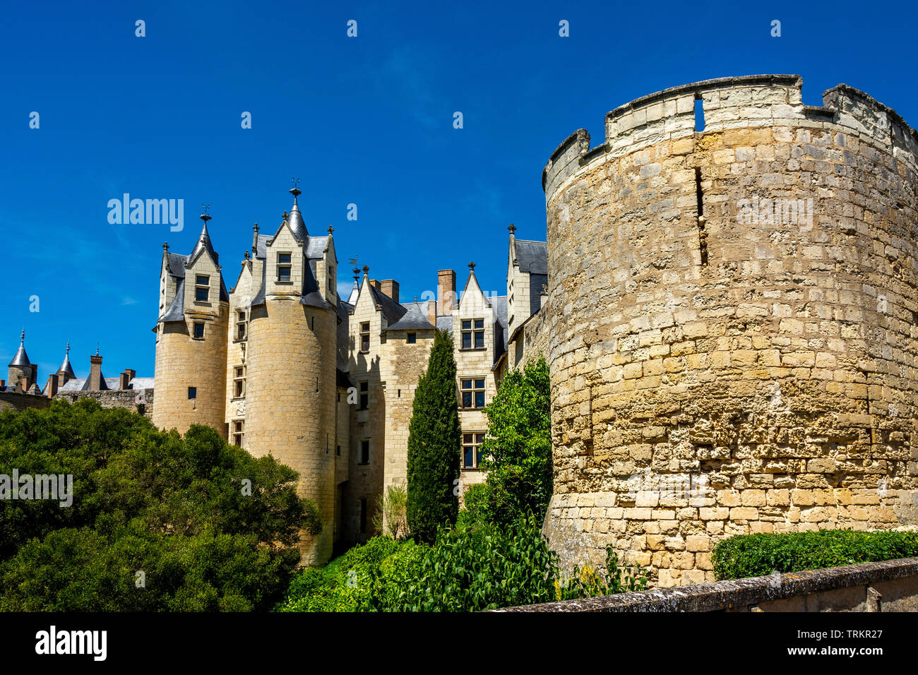 Chateau montreuil bellay france hi-res stock photography and images - Alamy