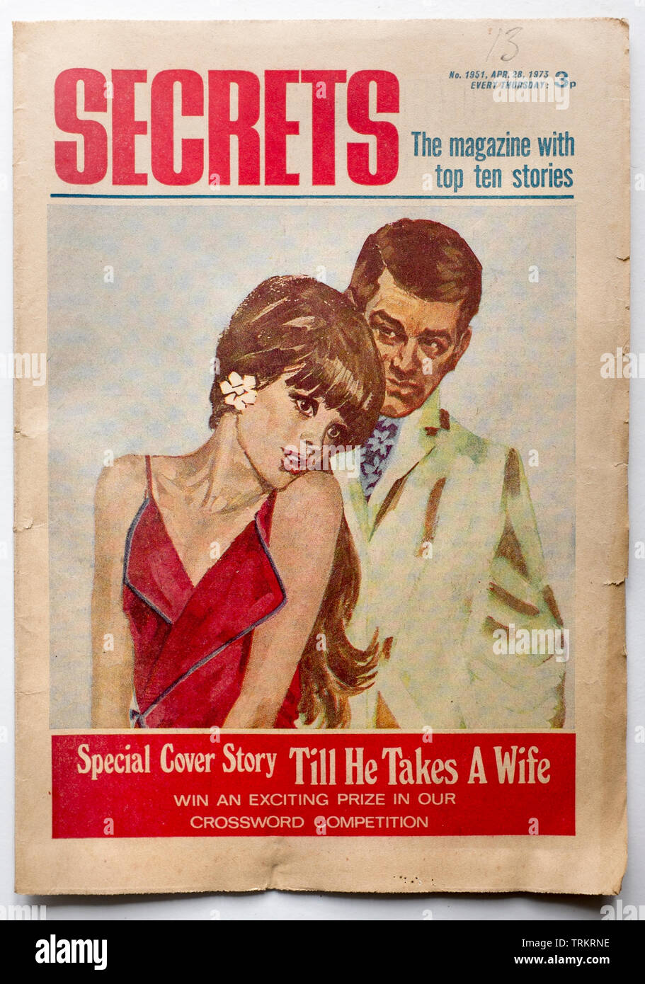 1970s Secrets Magazine Stock Photo - Alamy