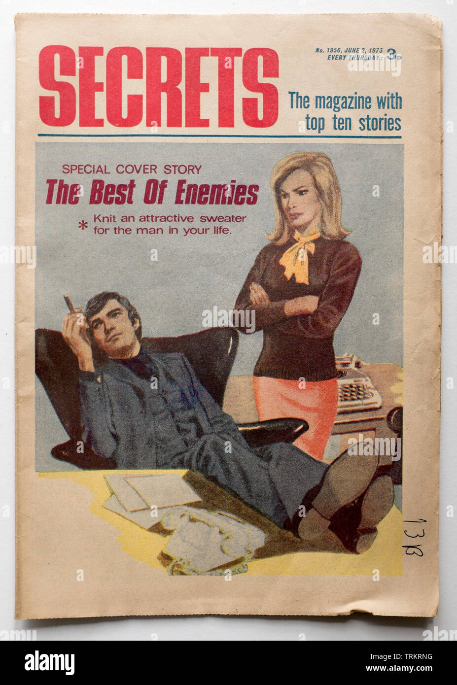 1970s Secrets Magazine Stock Photo - Alamy