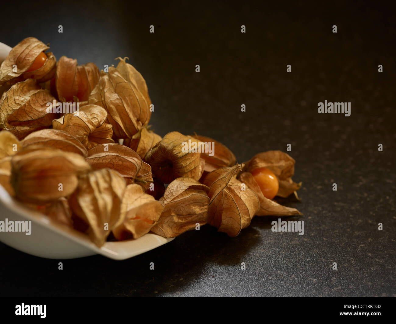 Cape gooseberry fruit in lantern food photograph Stock Photo - Alamy