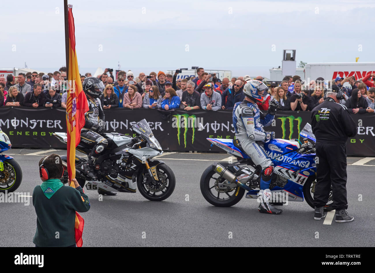 Isle of man tt startline hi-res stock photography and images - Alamy
