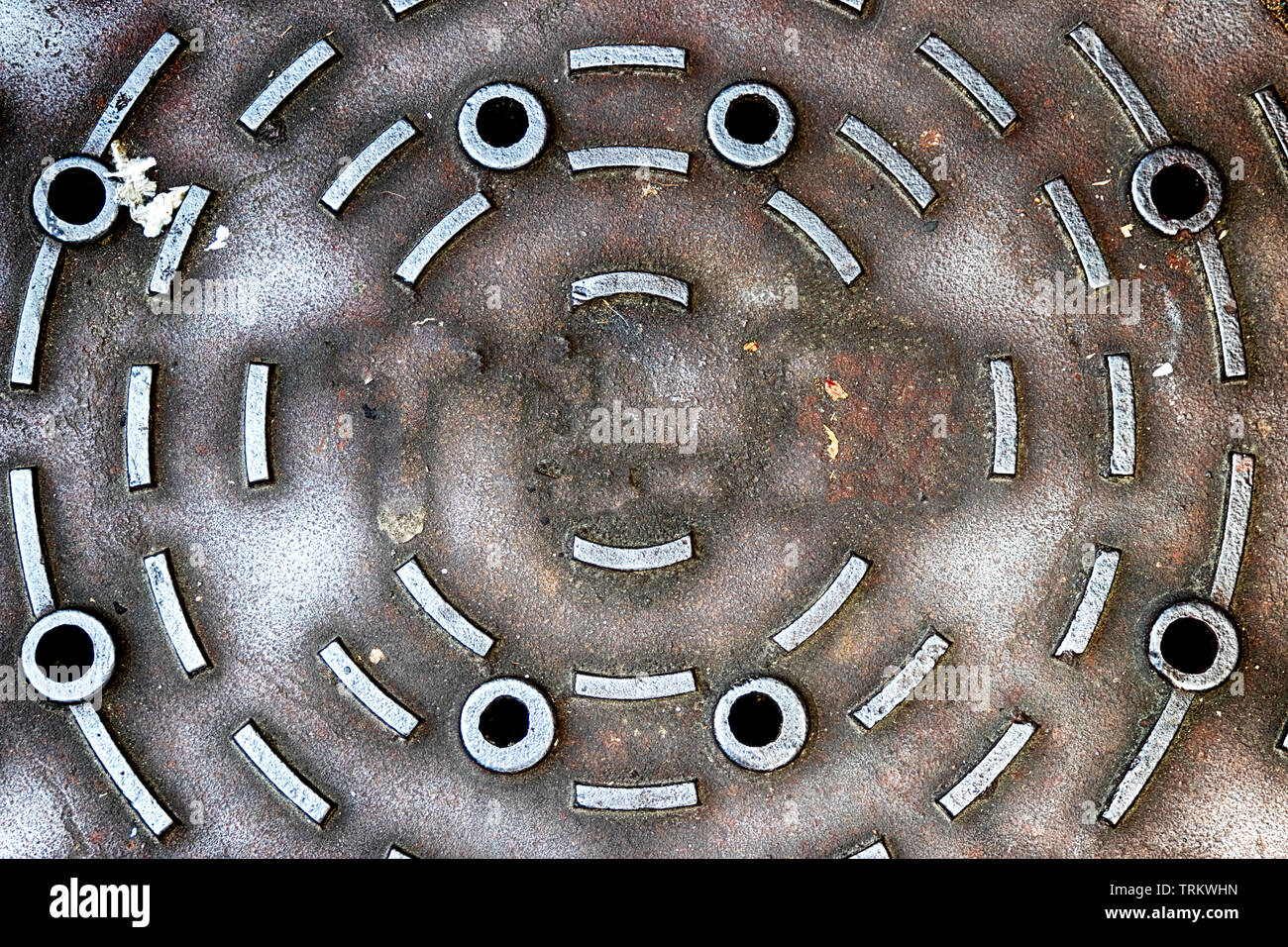 Steel metal repeating pattern texture of iron aluminum like materials ...