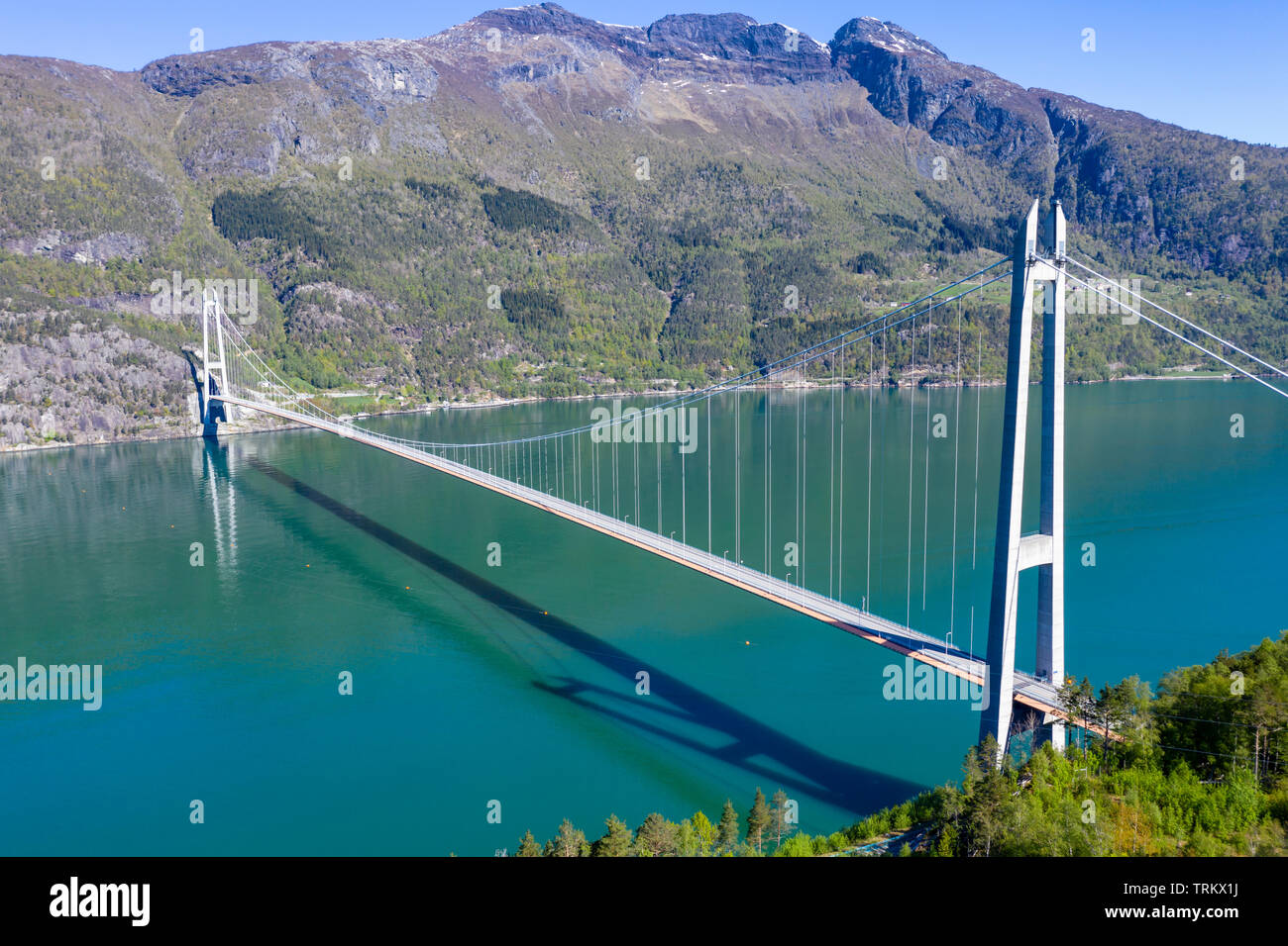 Hardangerfjord aerial hi-res stock photography and images - Alamy