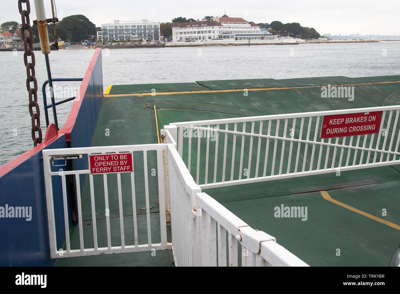 Poole harbour ferries Dorset Stock Photo - Alamy
