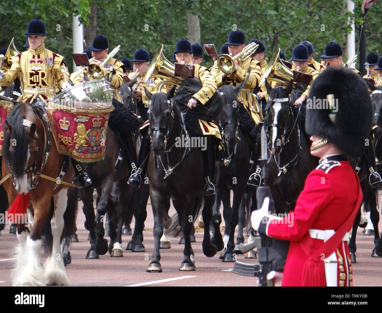 Trooping the Colour Parade 2019, London UK Stock Photo - Alamy