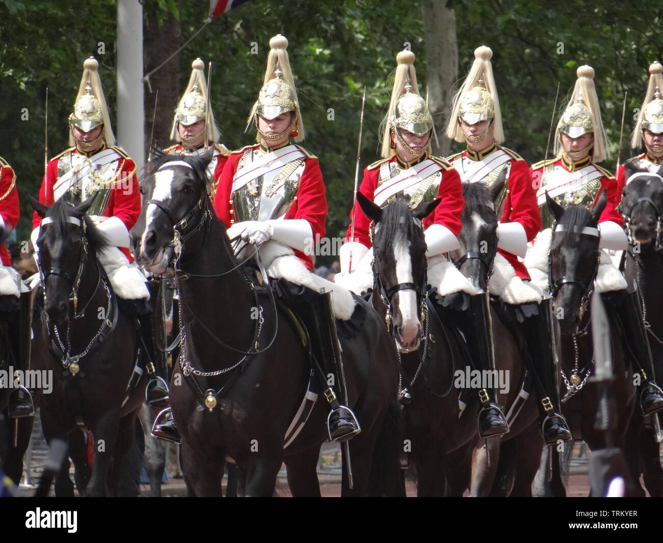 Trooping the Colour Parade 2019, London UK Stock Photo - Alamy