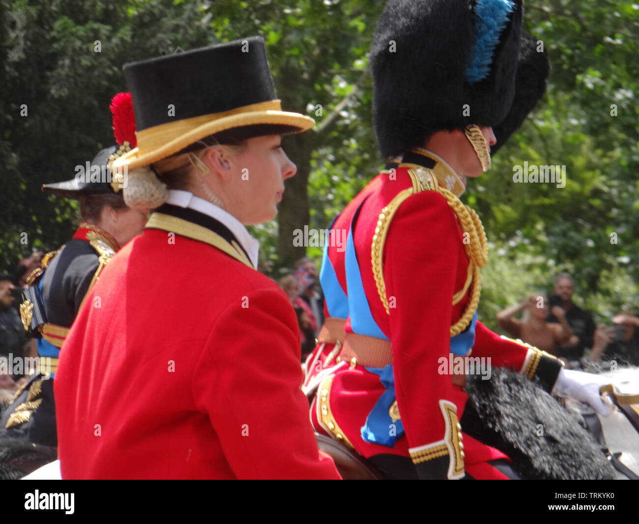 Trooping the Colour Parade 2019, London UK Stock Photo - Alamy