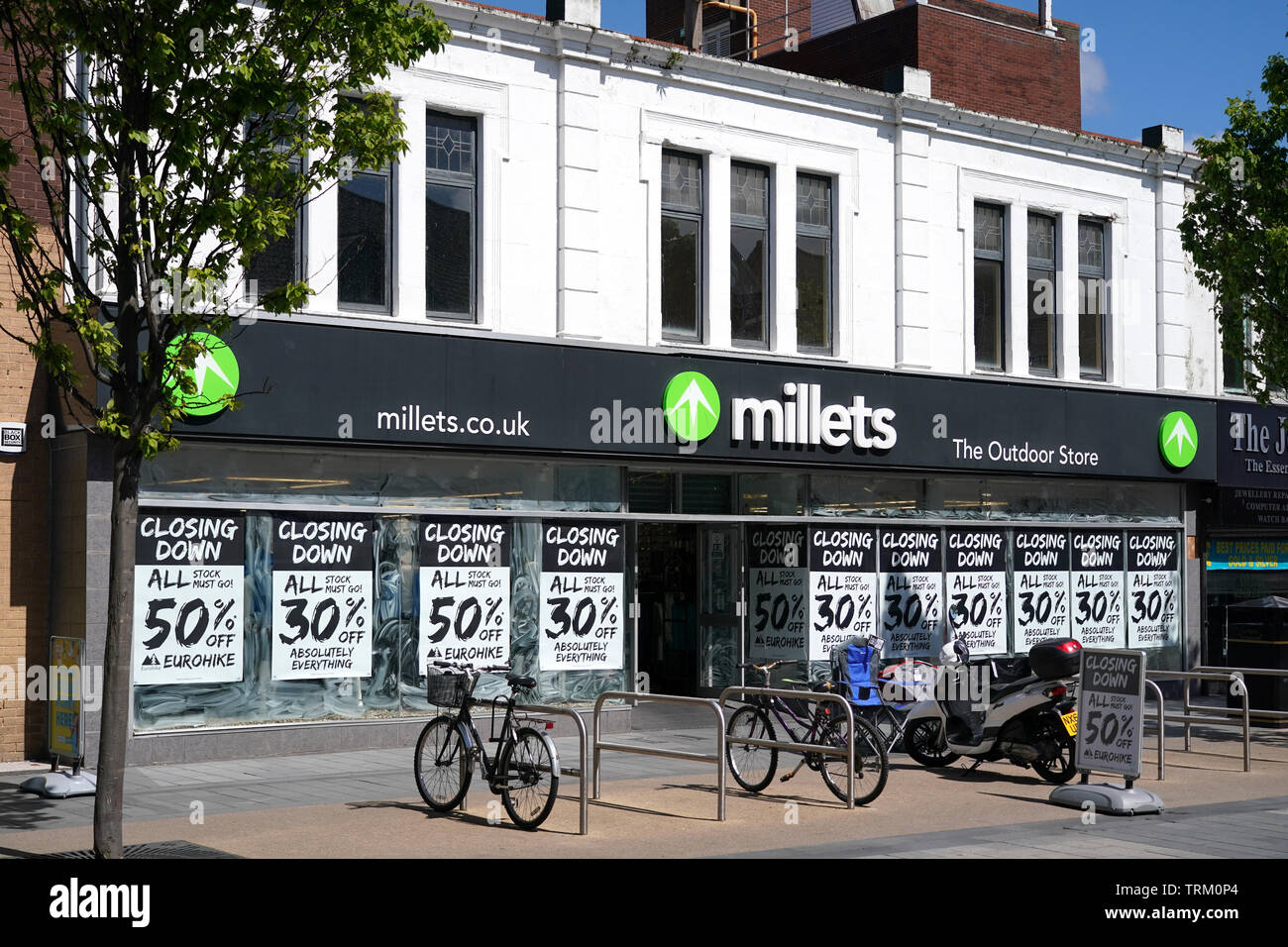 Millets outdoors store hi-res stock photography and images - Alamy
