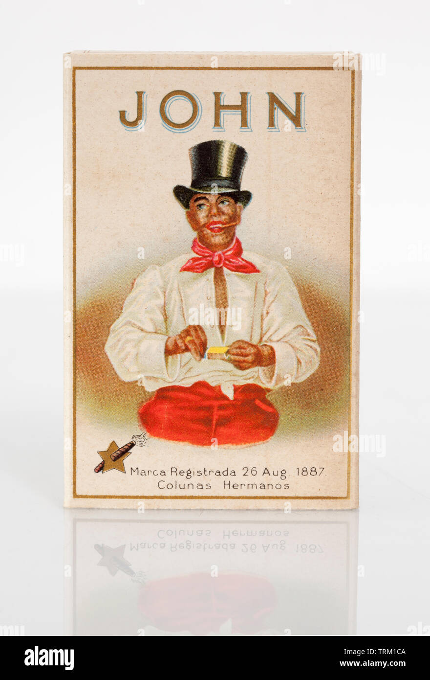 A Vintage Pack of JOHN Cigarros Cigars Stock Photo - Alamy