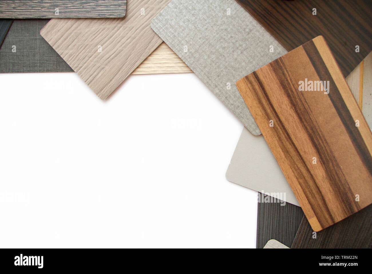 Background or concept of multi-colored cards in gray and brown tones ...