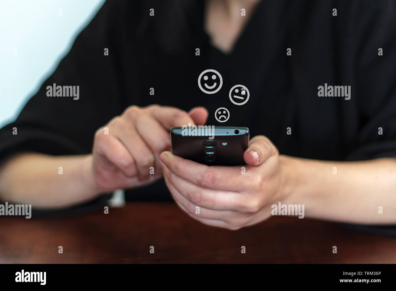 Giving review hi-res stock photography and images - Alamy