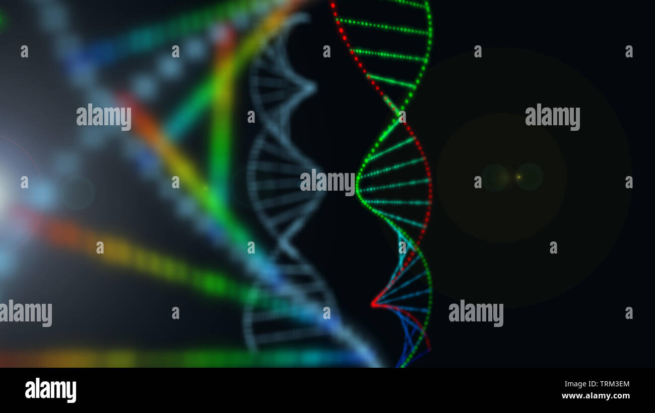 DNA and medical and technology background. Health and science icon ...