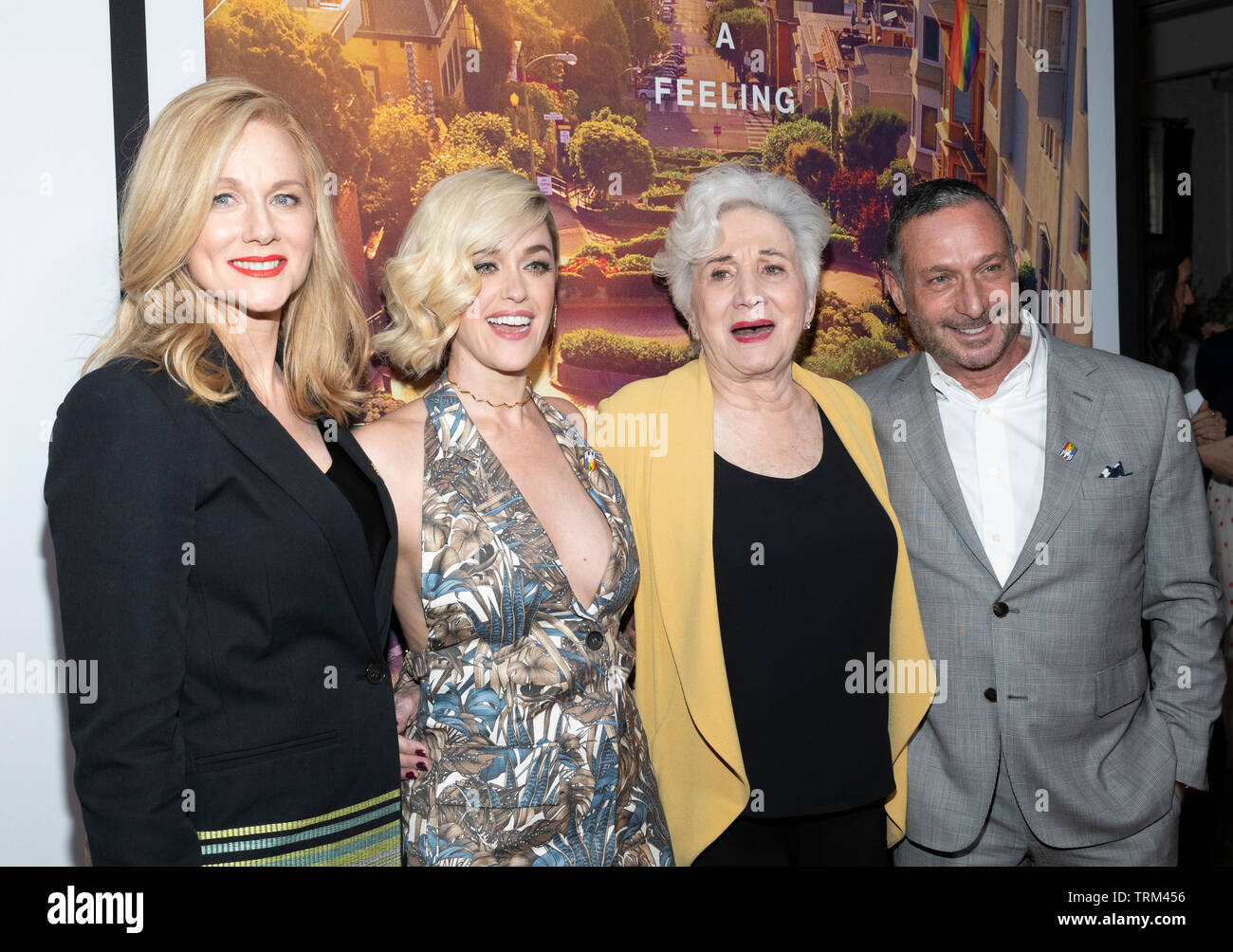 New York, NY - June 4, 2019: Laura Linney, Lauren Morelli, Olympia ...