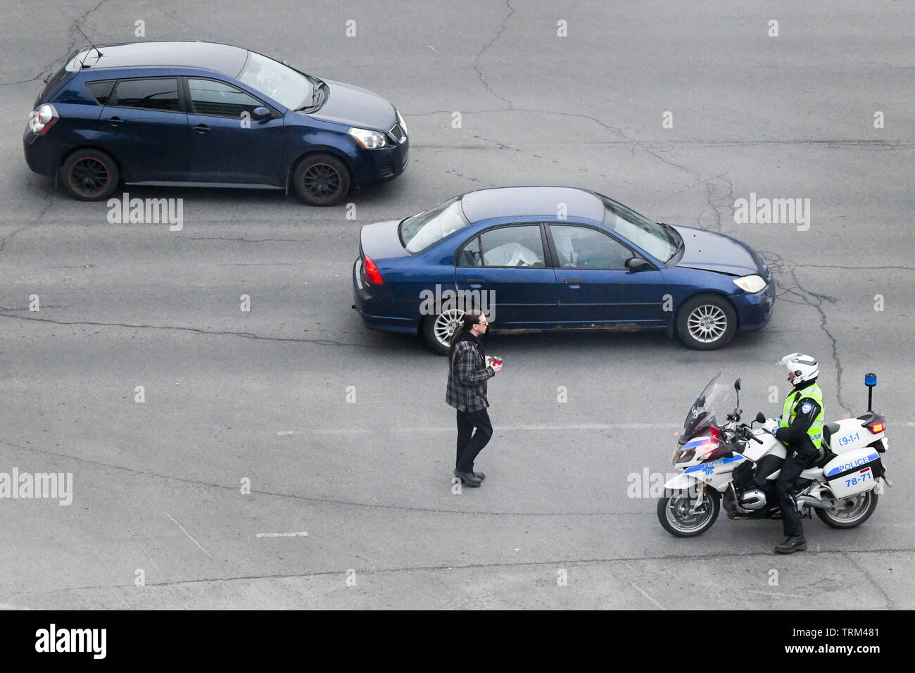 Canada police motorcycle hi-res stock photography and images - Alamy