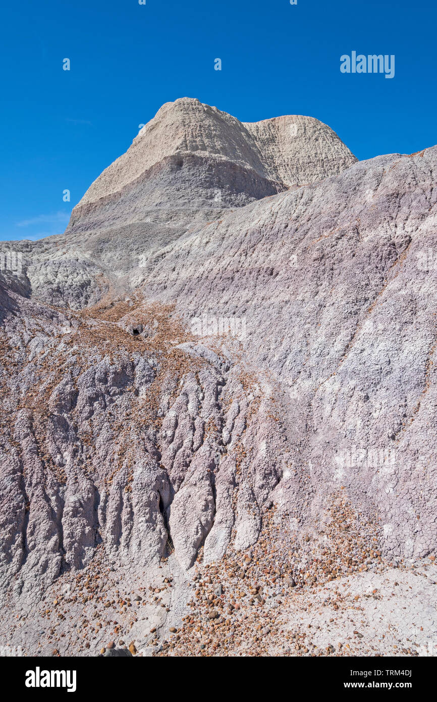 Colorful HIlls in the Painted Desert in Petrified Forest National Park ...
