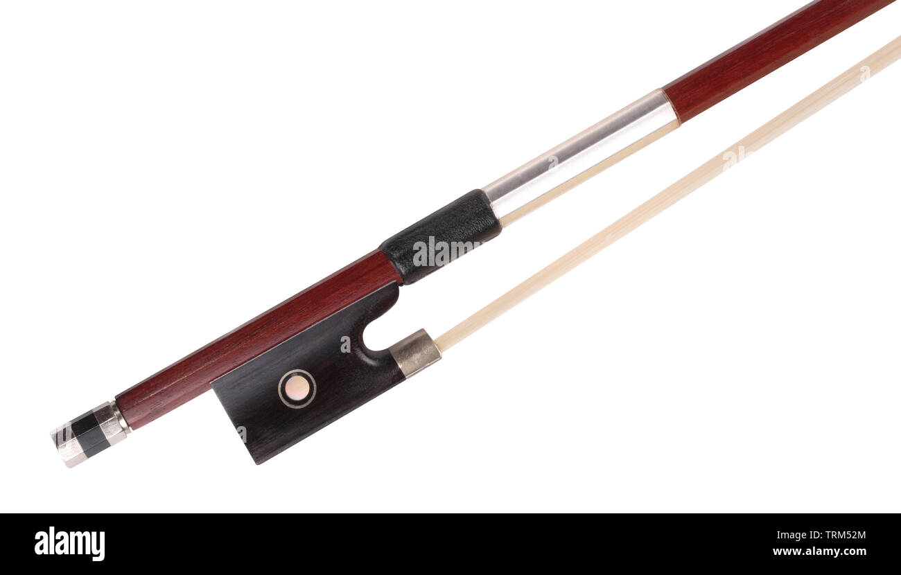 Violin Bow Isolated Stock Photo - Alamy