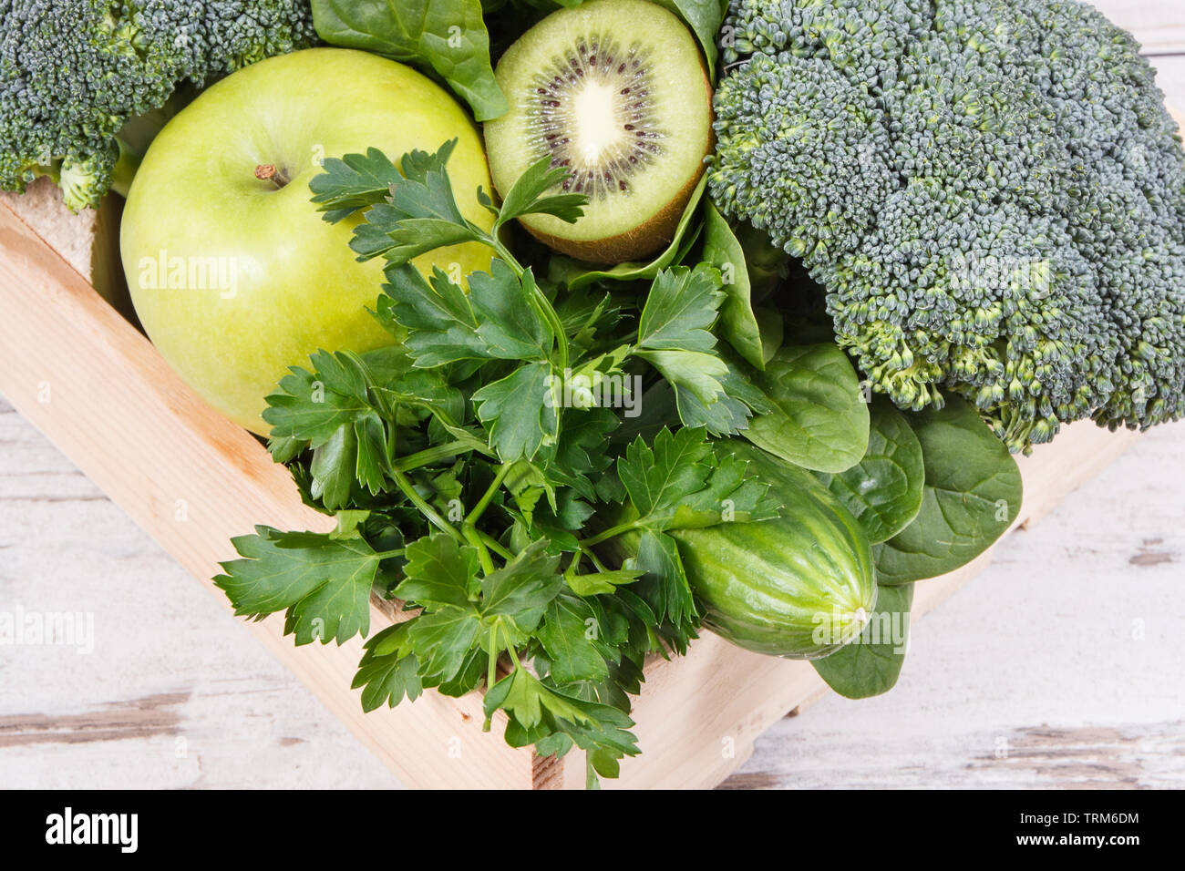 Fresh ripe natural fruits and vegetables as source natural vitamins ...
