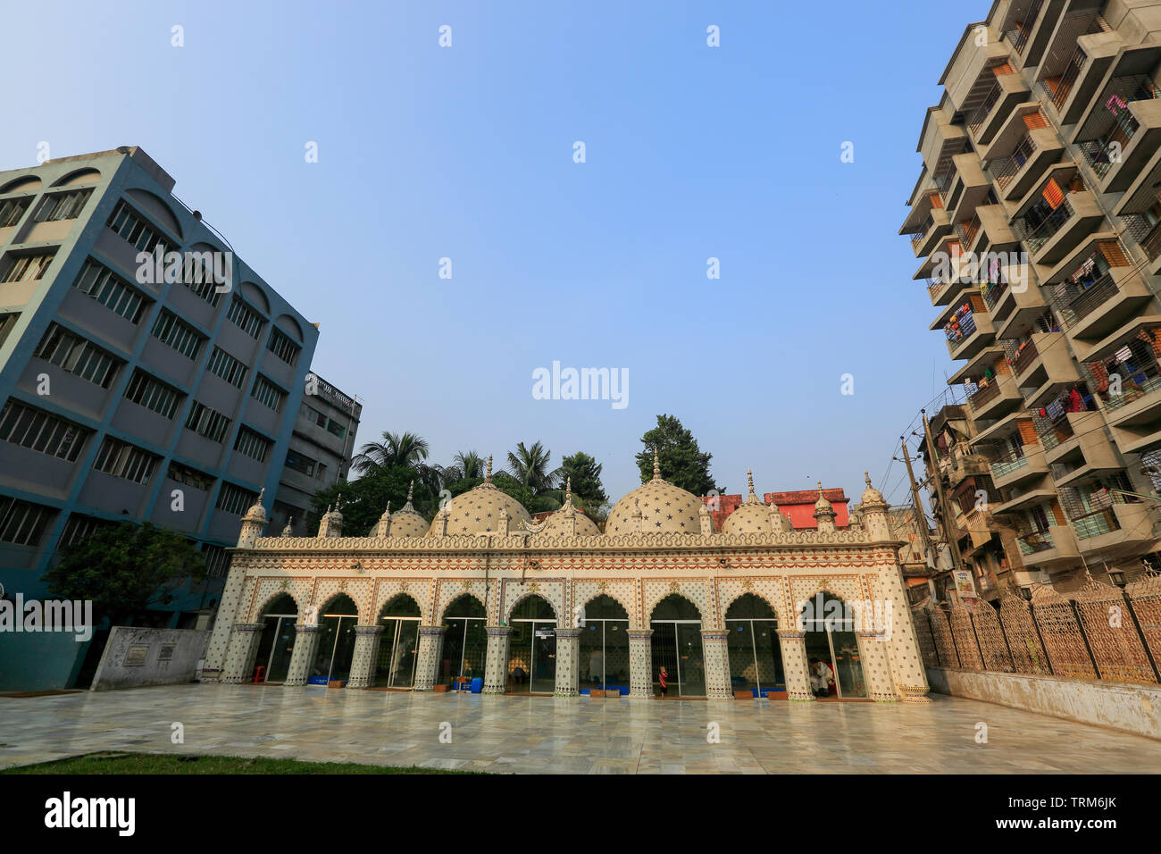 Star Mosque, locally known as Tara Masjid. The mosque is decorated with ...