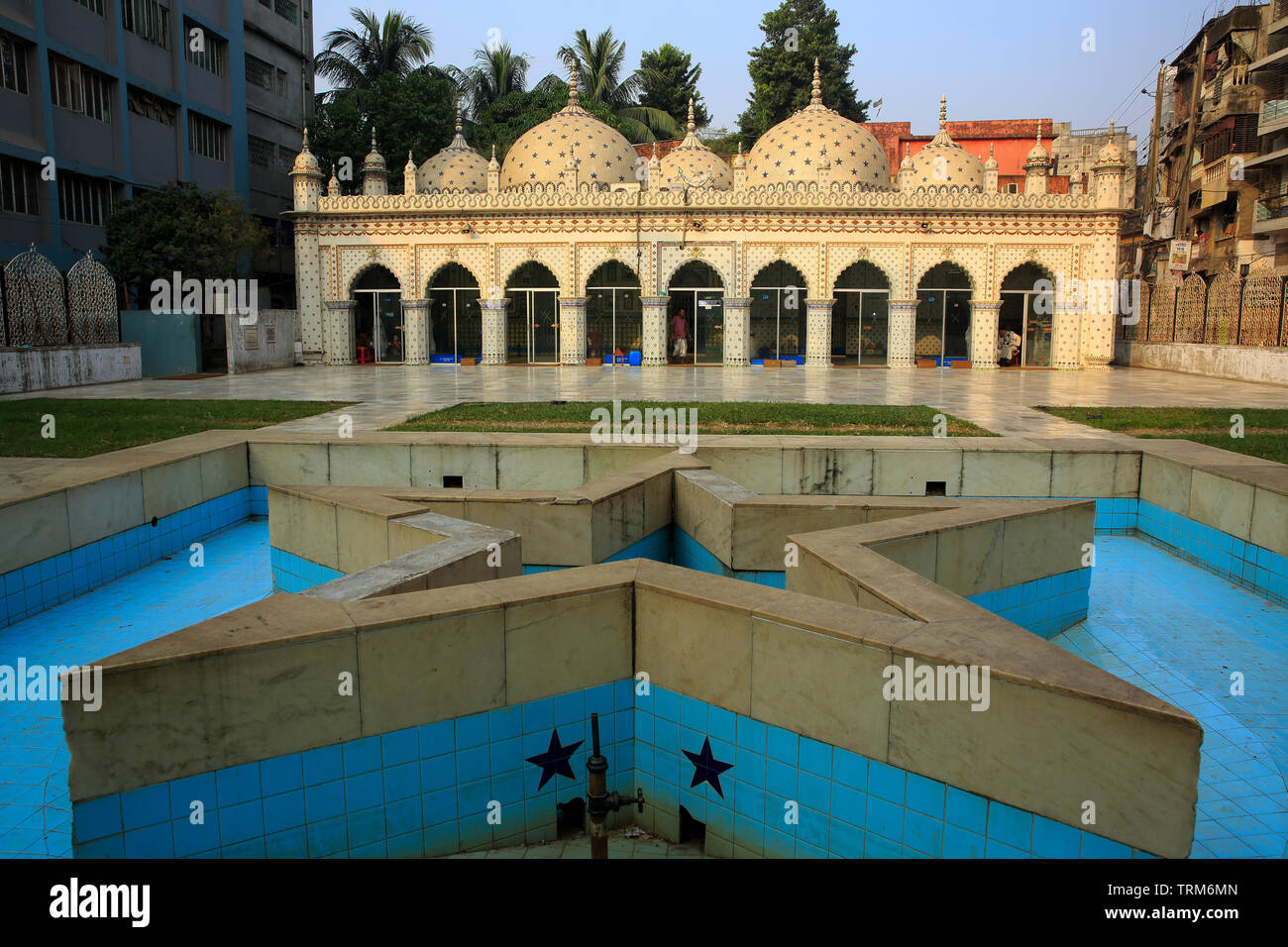 Star Mosque, locally known as Tara Masjid. The mosque is decorated with ...