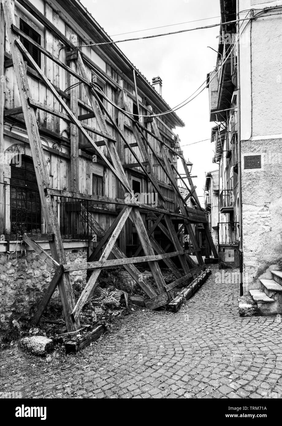 Assergi (Abruzzo, Italy) - A small charming medieval village surrounded ...