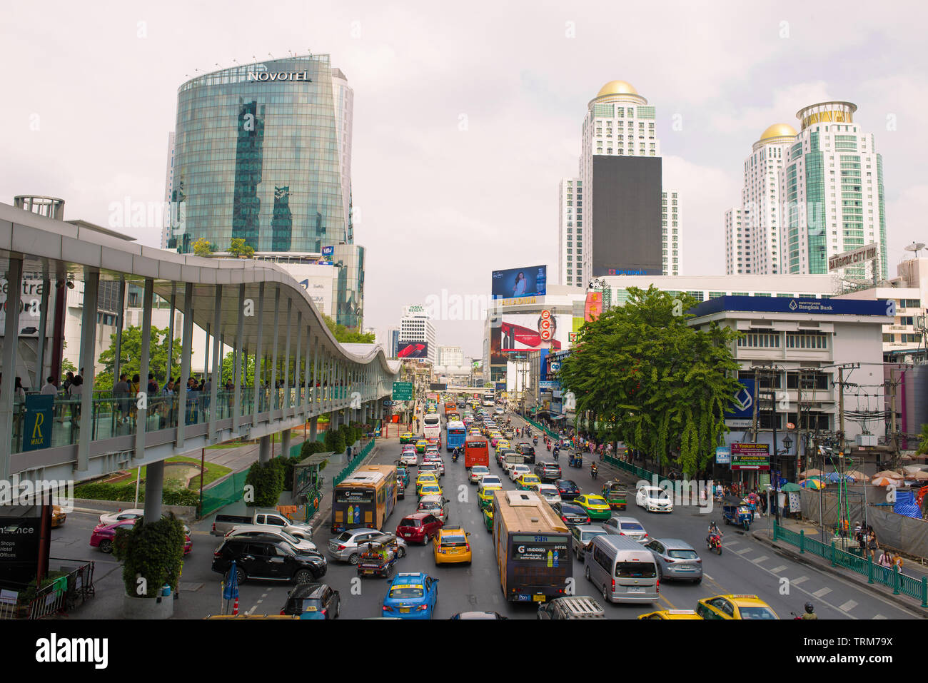 Ratchadamri road hi-res stock photography and images - Alamy