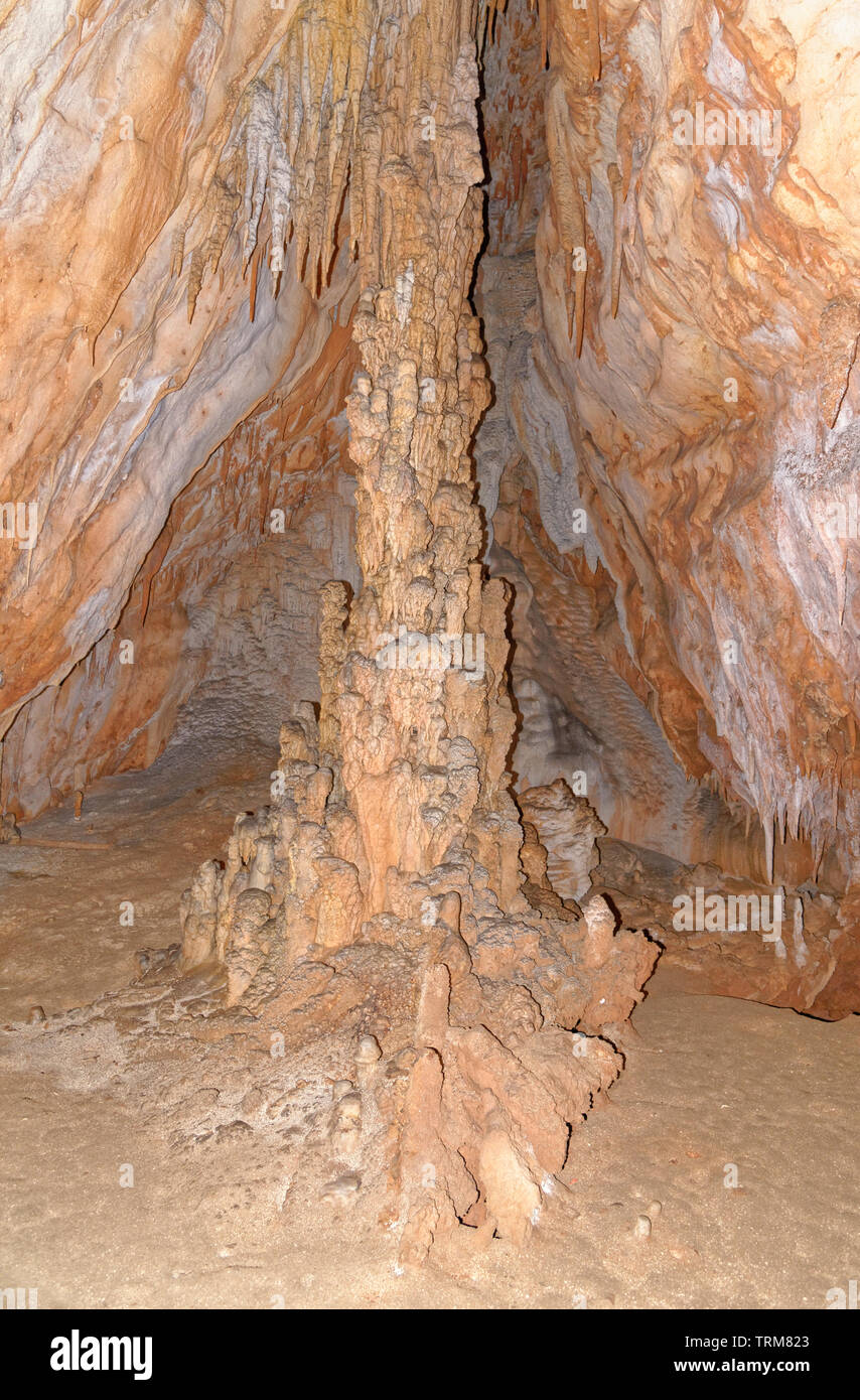 Grotta del Fico - limestone caves complex, Gulf of Orosei, Gennargentu ...