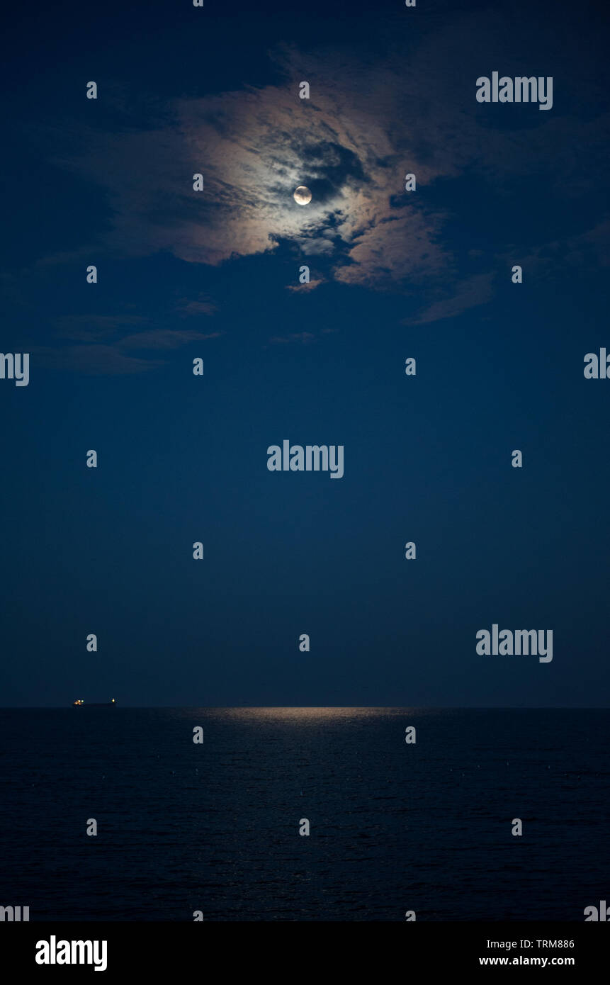 Sea night texture hi-res stock photography and images - Alamy