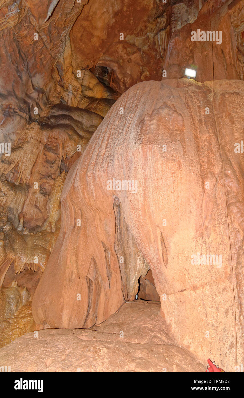 Grotta del Fico - limestone caves complex, Gulf of Orosei, Gennargentu ...