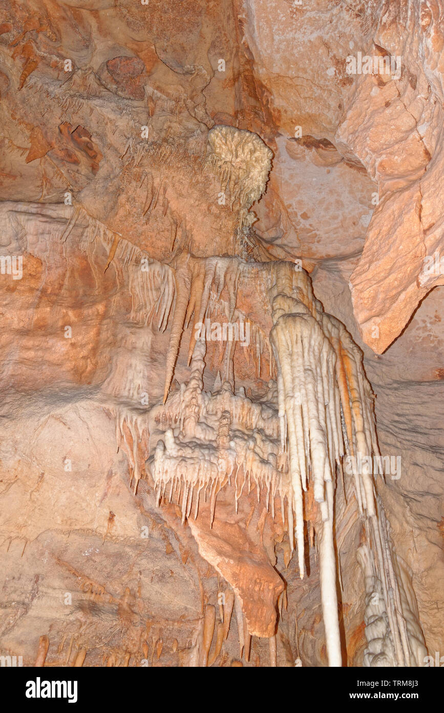 Grotta del Fico - limestone caves complex, Gulf of Orosei, Gennargentu ...