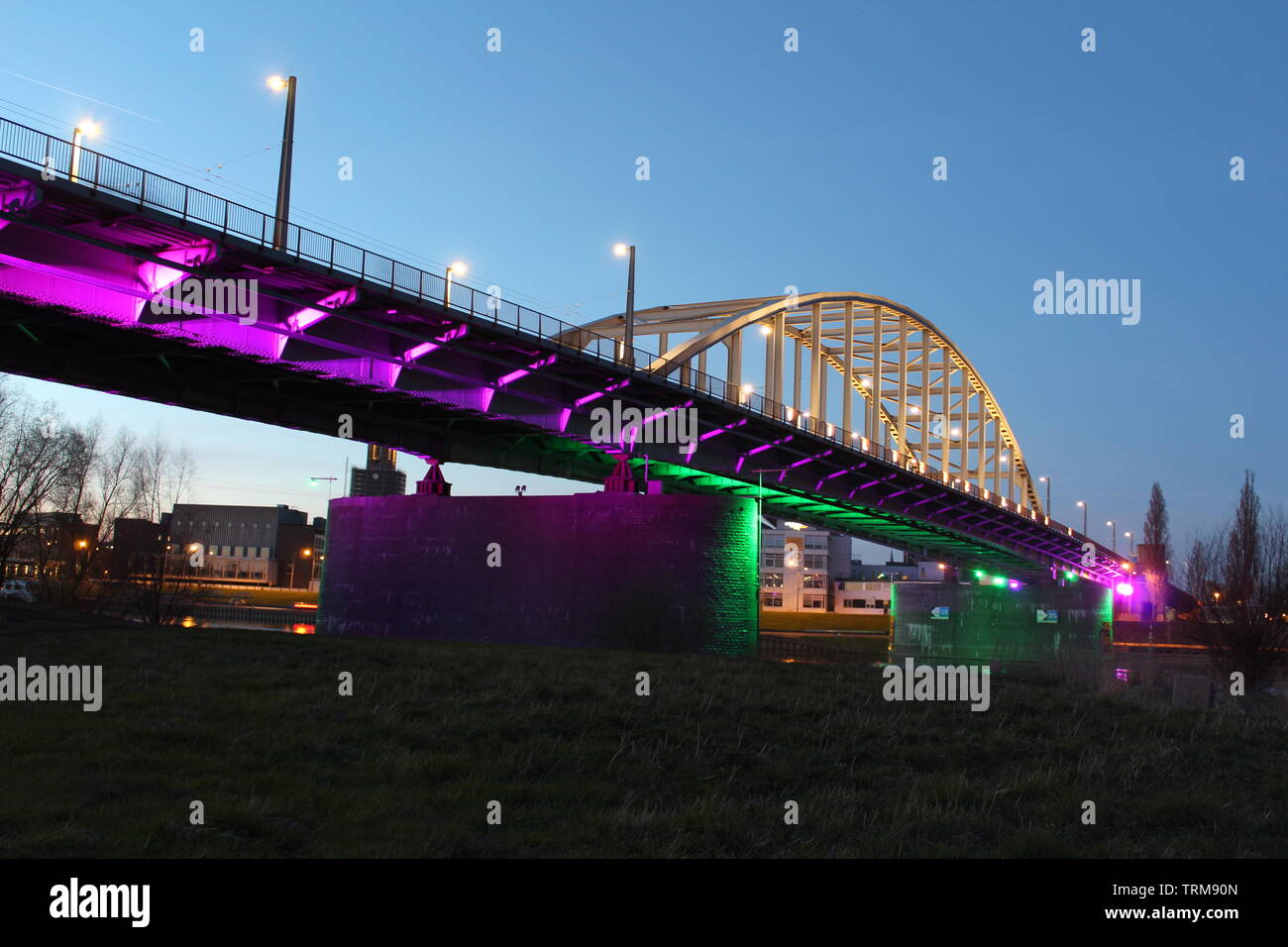 Arnhem bridge hi-res stock photography and images - Alamy