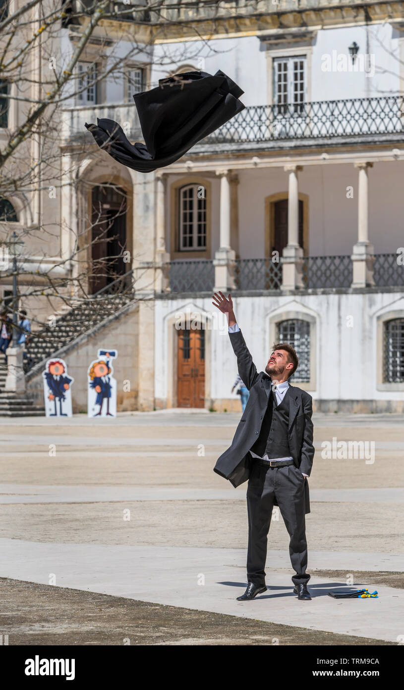 Graduate from Coimbra University Stock Photo - Alamy